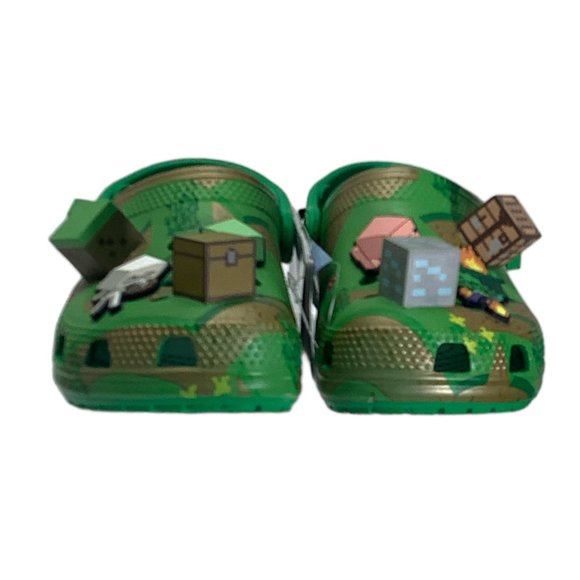 CROCS | Shoes | Crocs Minecraft Elevated 3d Clog Lightweight Green ...